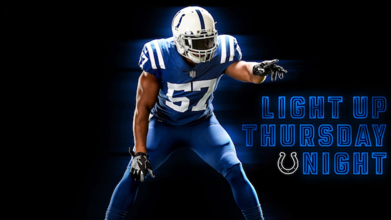 Colts To Sport Blue-On-Blue Look For First Time Ever On Thursday