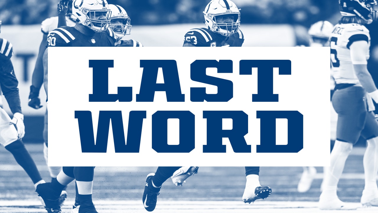 Last Word: All-Pro Jonathan Taylor, Chris Ballard's End Of Season Press ...