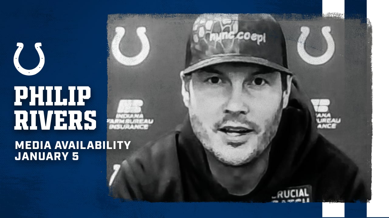 Colts QB Philip Rivers on his playoff mentality ahead of facing Buffalo
