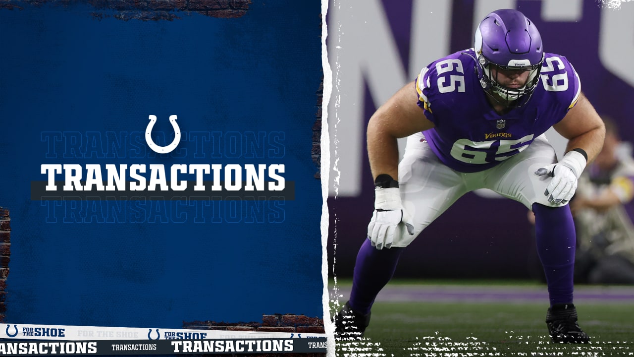 Colts Roster Moves: G Zack Bailey Signed To Practice Squad, T Anthony ...