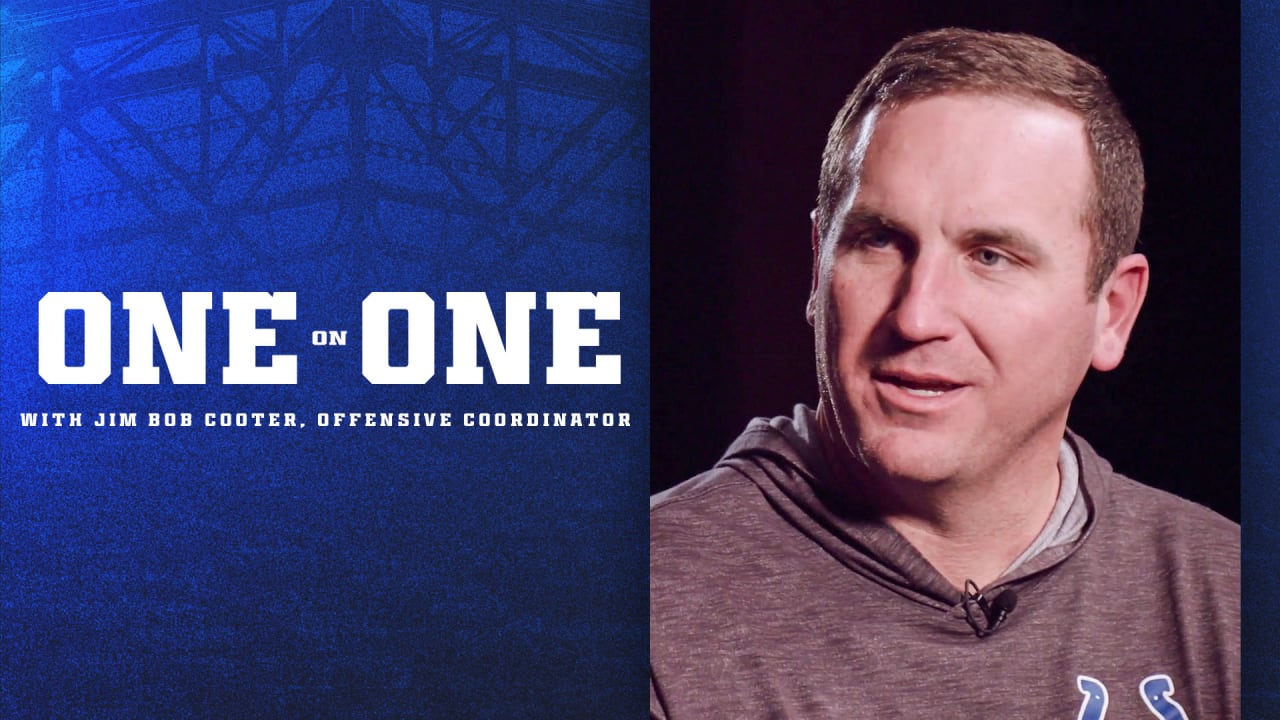 One-on-One with Jim Bob Cooter, Colts offensive coordinator