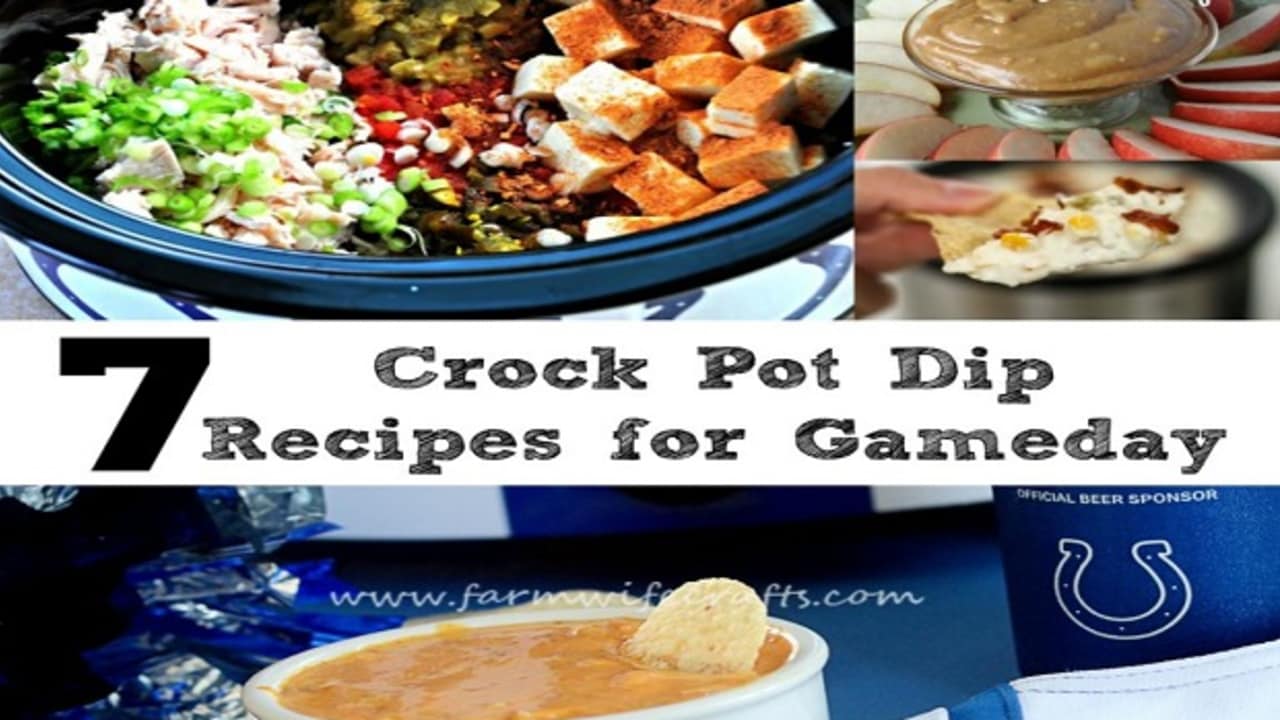 7 Crock Pot Dip Recipes for Gameday