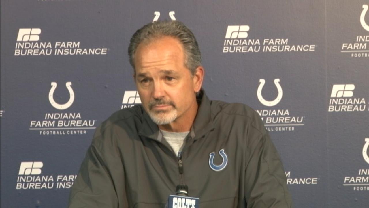Coach Chuck Pagano Press Conference