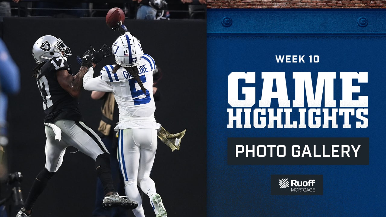 Game Highlights: Colts at Raiders, Week 10