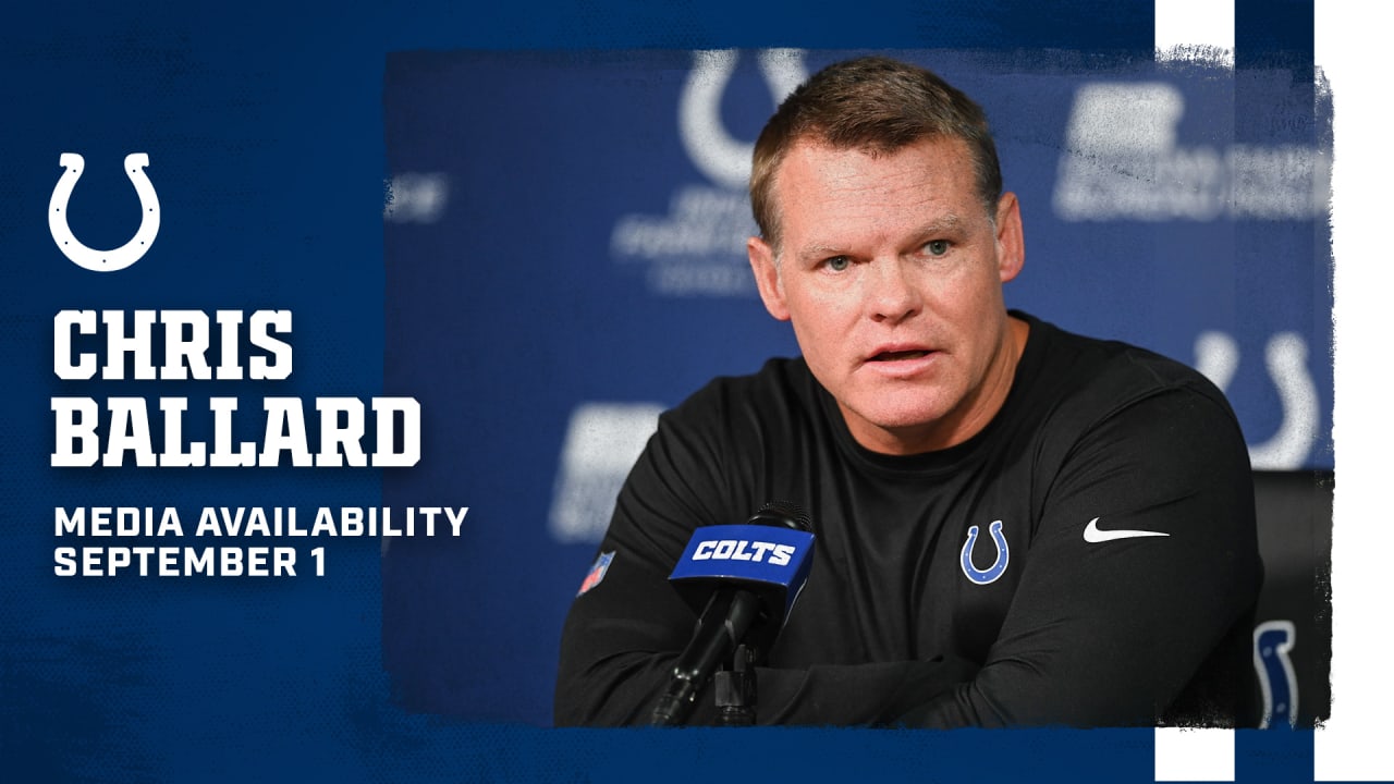 Chris Ballard Meets Media Ahead Of 2021 Season