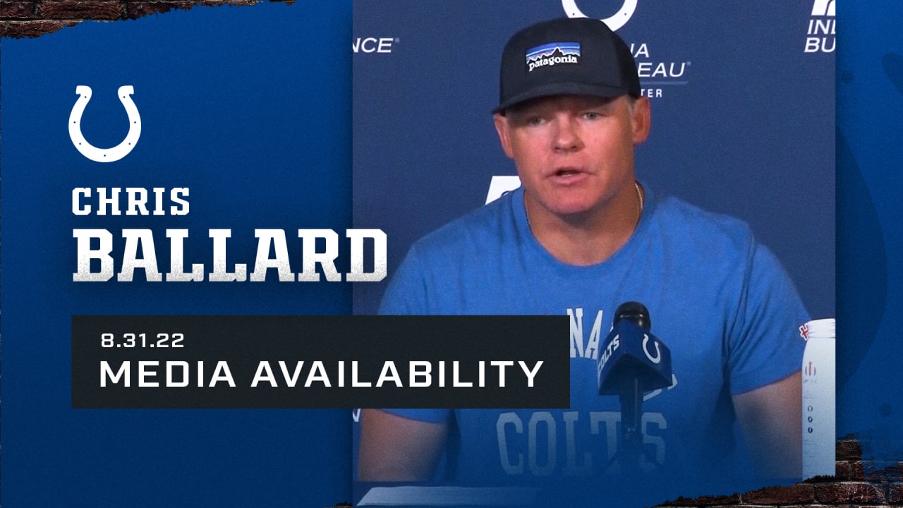 Chris Ballard: Media Availability, August 31