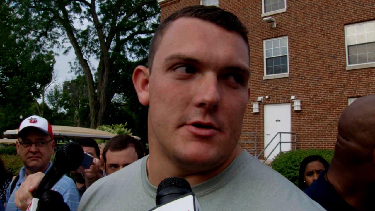 Colts C Ryan Kelly Move-In Day Interview