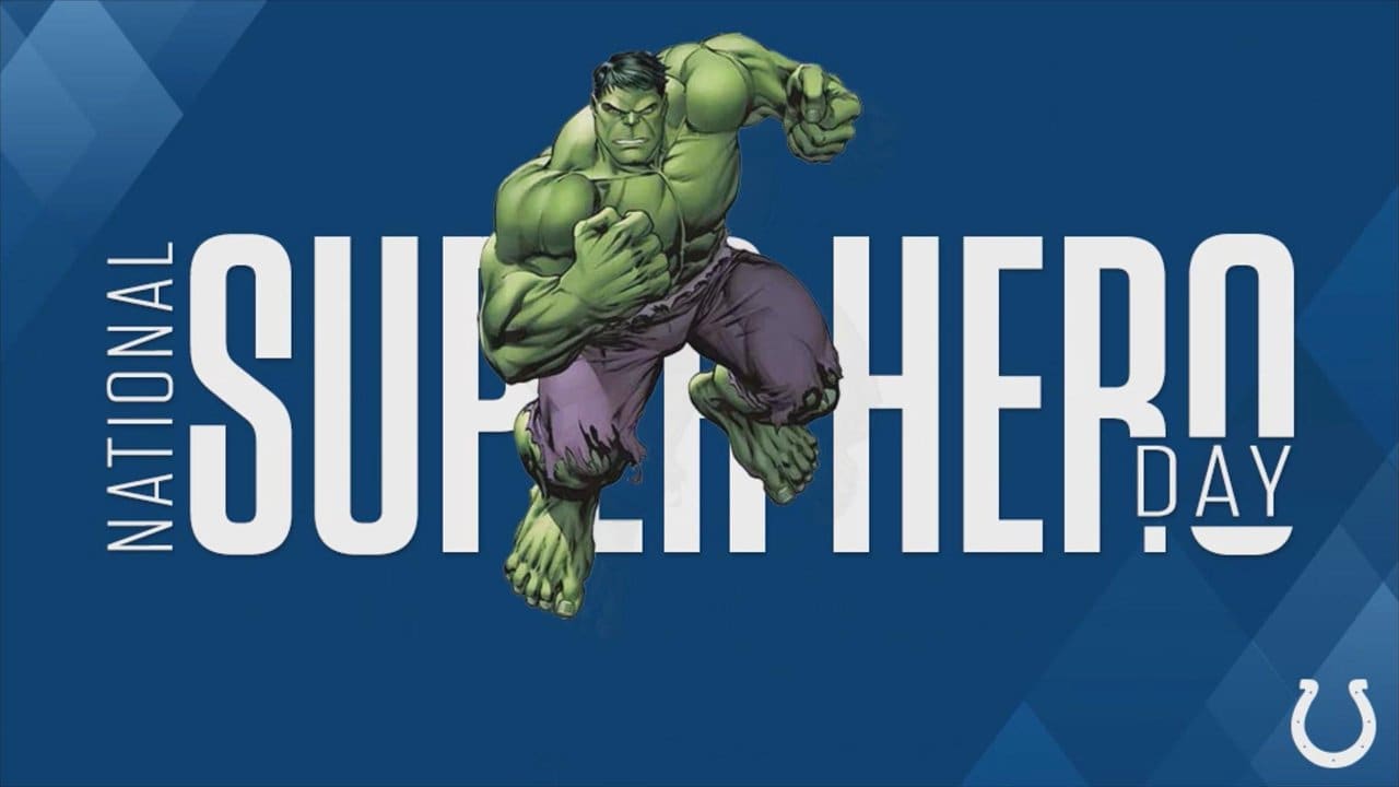 Colts Players Weigh In On National Superhero Day