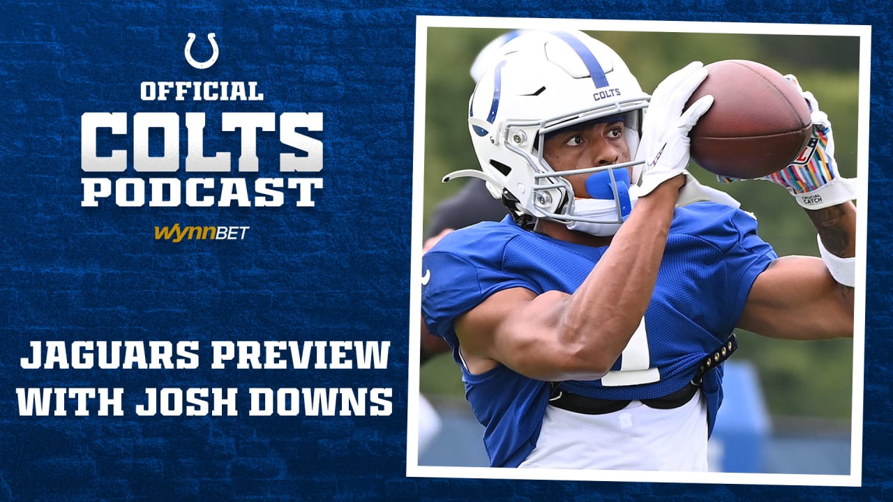 Official Colts Podcast: Jaguars preview with Josh Downs