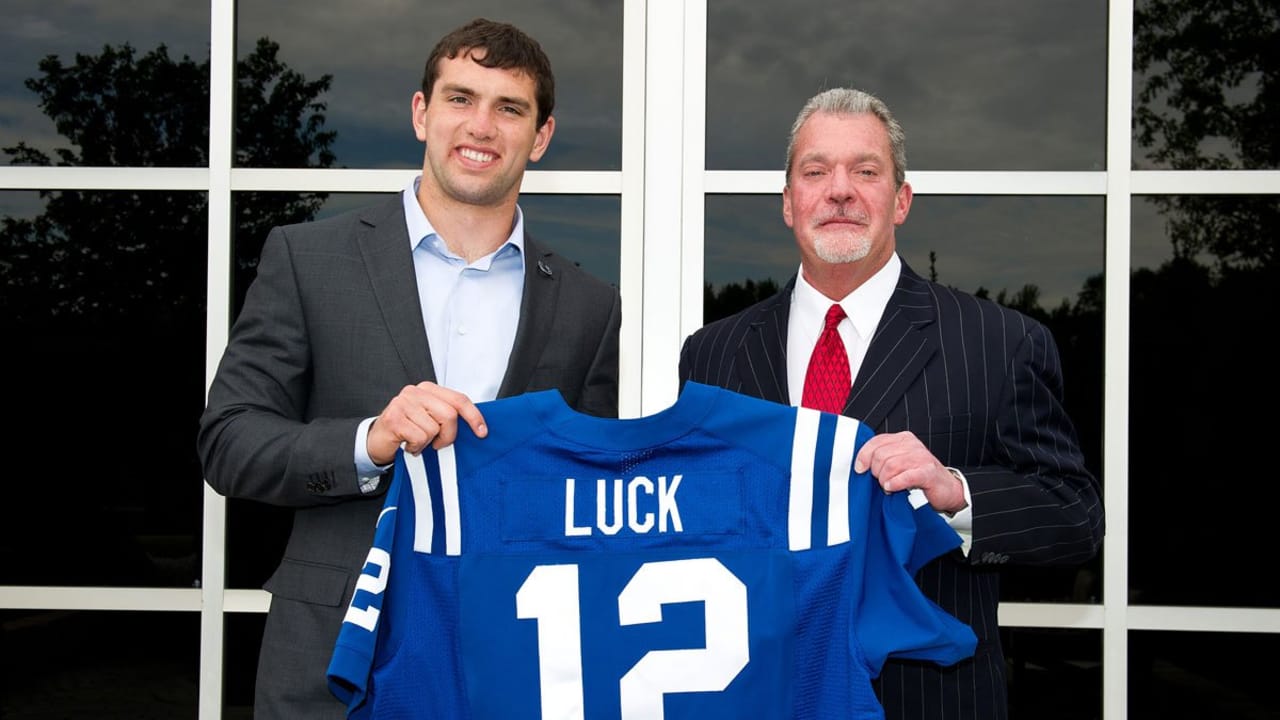 LUCK ARRIVES IN INDY