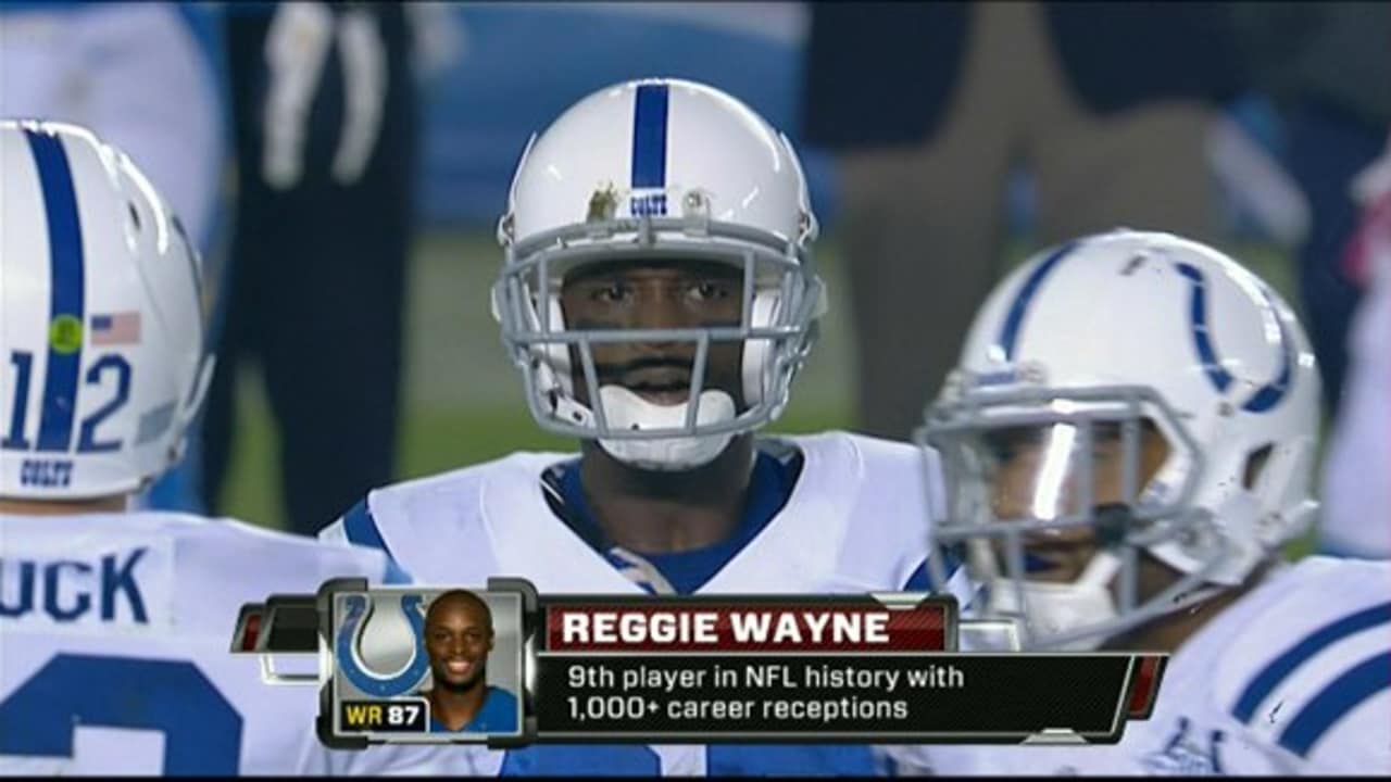 Wayne's 1,000th career reception