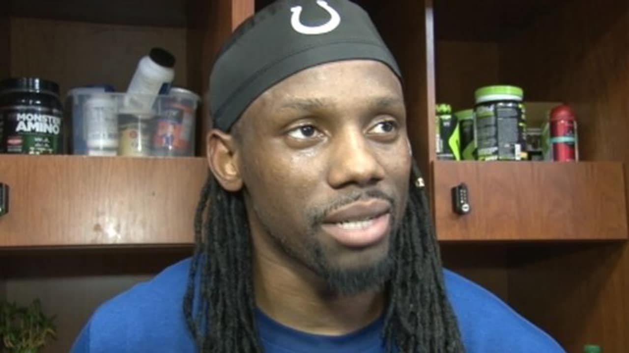 Greg Toler: "Great being back out there."