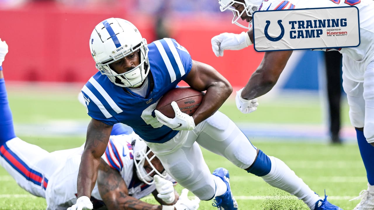 How Isaiah McKenzie shares his knowledge with Colts rookies Josh Downs ...