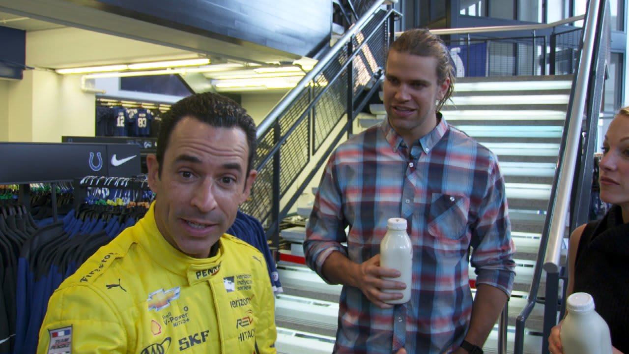 Coby Fleener Helps Celebrate 100th Indy 500