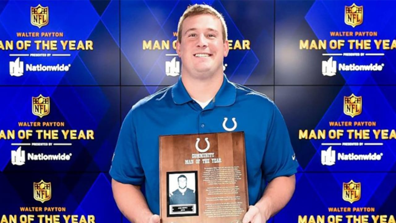 Joe Reitz is Colts’ Nominee for 2016 Walter Payton Man of the Year