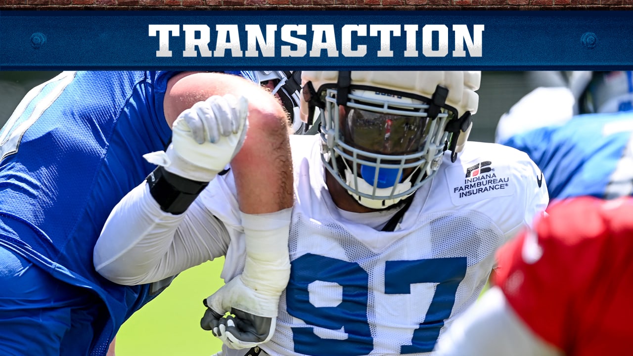 Colts Release DT Curtis Brooks From Practice Squad