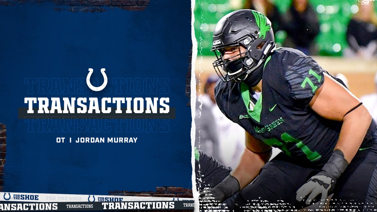 Colts Sign OT Jordan Murray To Reserve/Future Contract