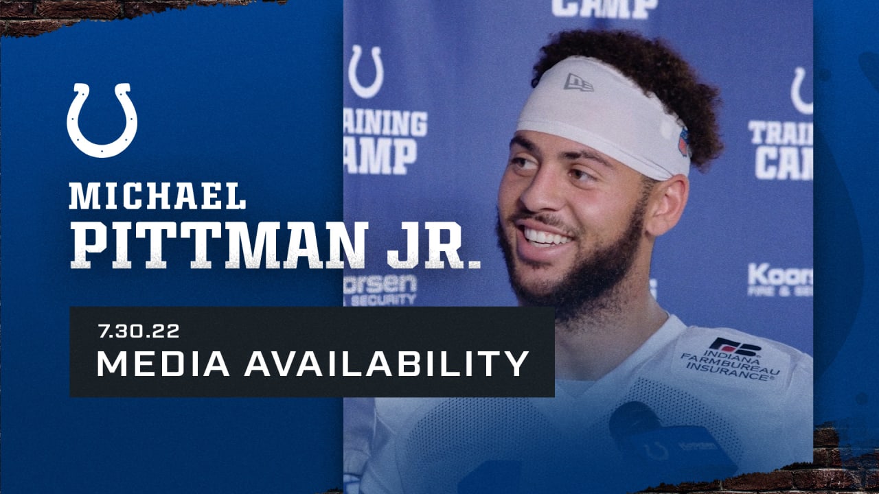Michael Pittman Jr.: 2022 Training Camp, July 30