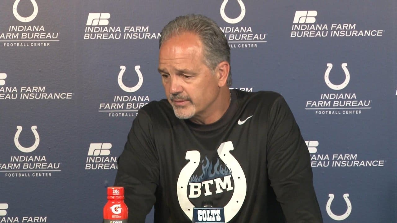 Coach Pagano: Gore, Thornton, Moncrief Doing Well