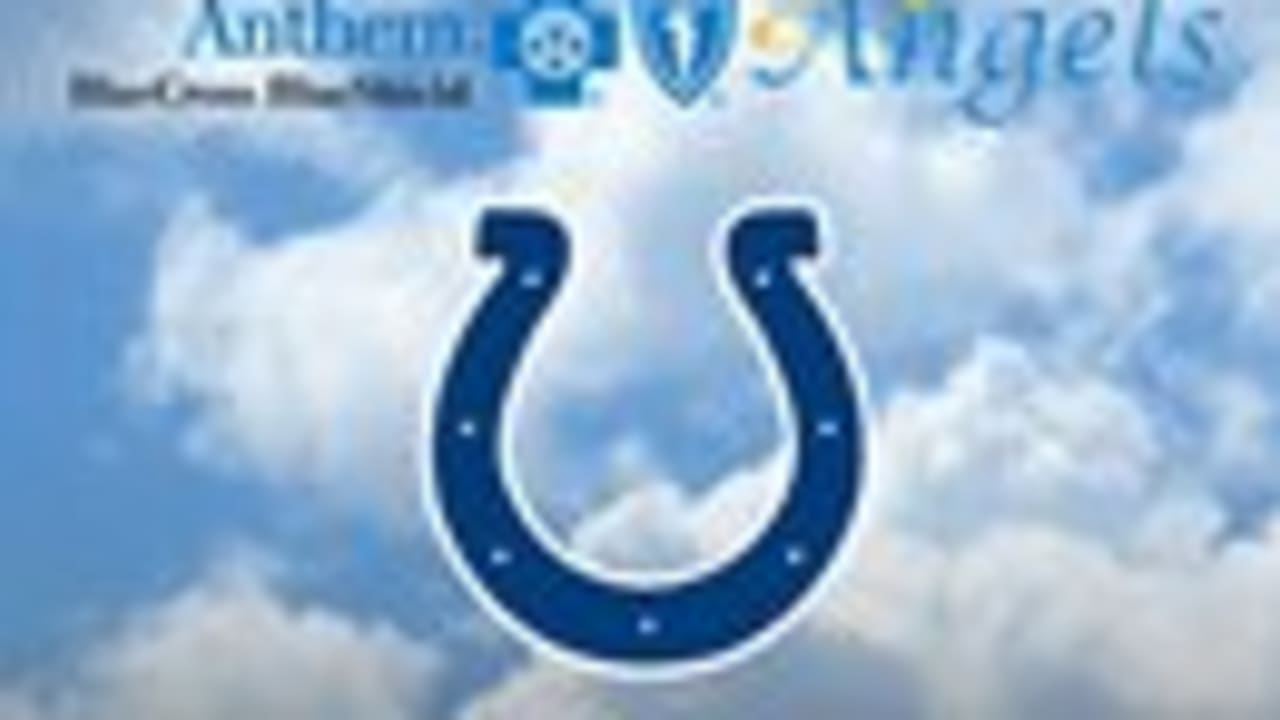 COLTS RECOGNIZE FIRST ANTHEM ANGEL