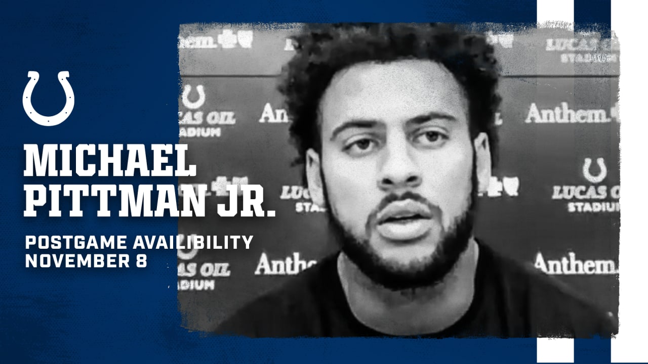 Colts WR Michael Pittman Jr. on Week 9 performance