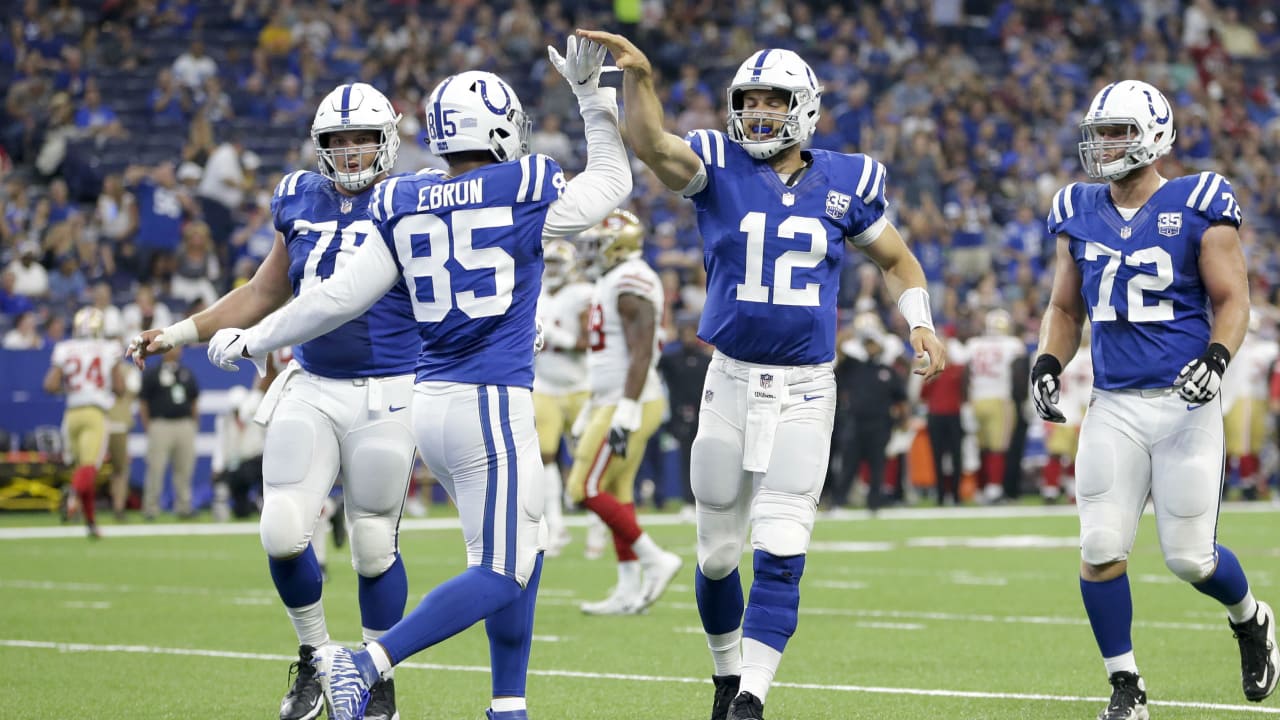 Andrew Luck Throws Touchdown To Cap Preseason Action