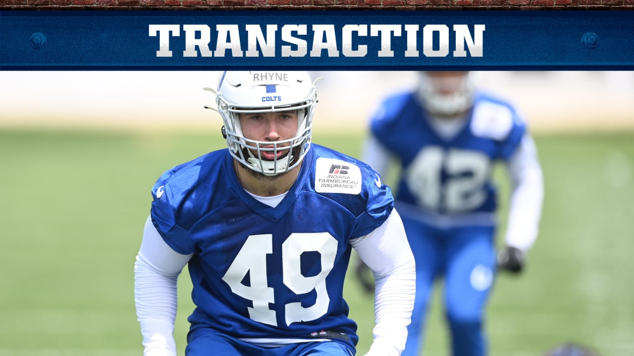 Colts Elevate CB Darrell Baker Jr., LB Forrest Rhyne To Active Roster ...