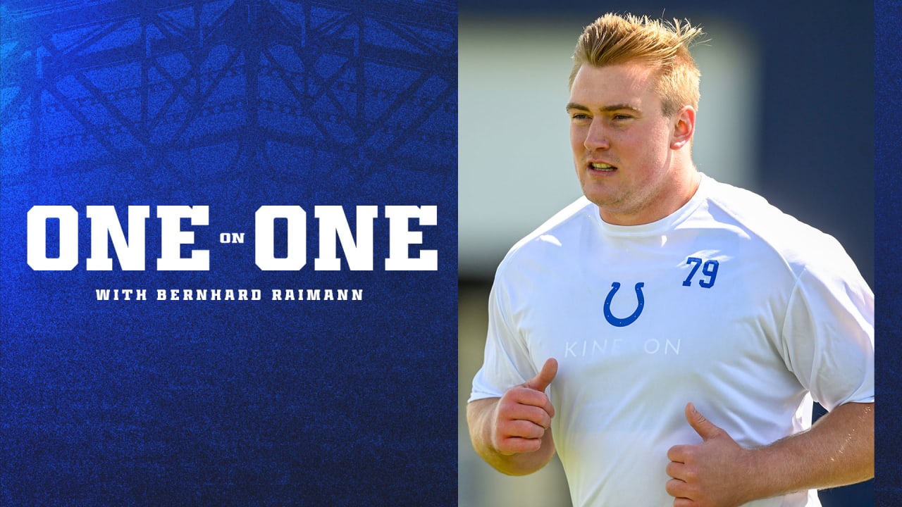 Colts One-on-One: Bernhard Raimann, Year two and playing in Germany