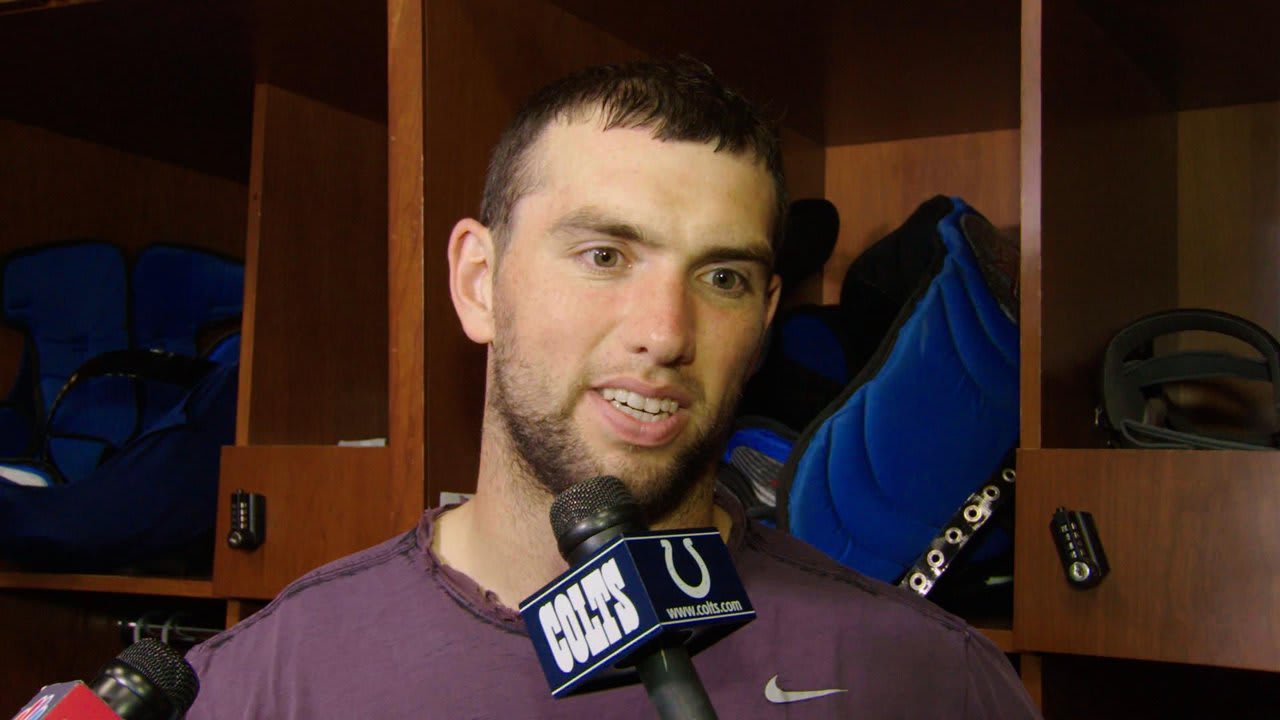 Andrew Luck Talks Back-Ups