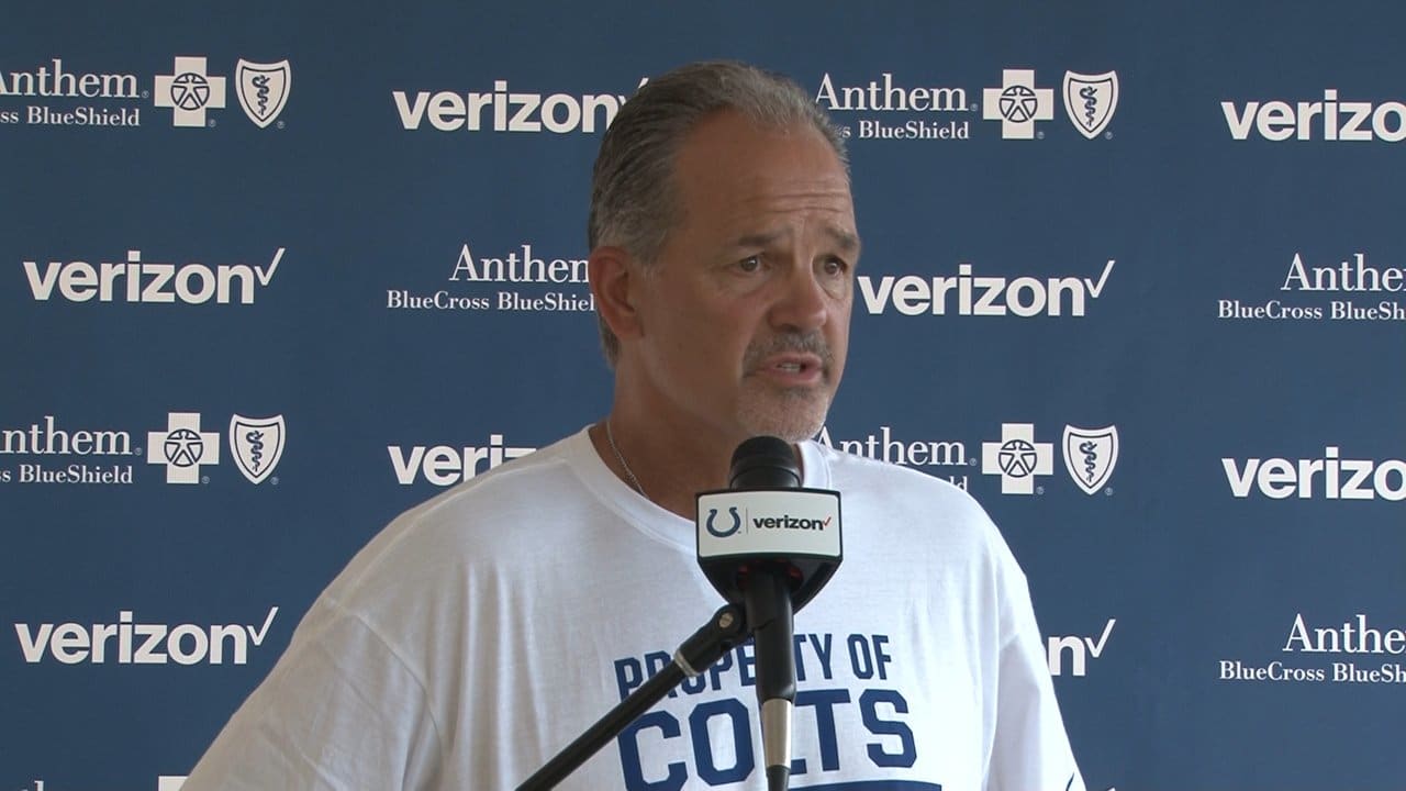 Coach Pagano Full Press Conference: Day Five