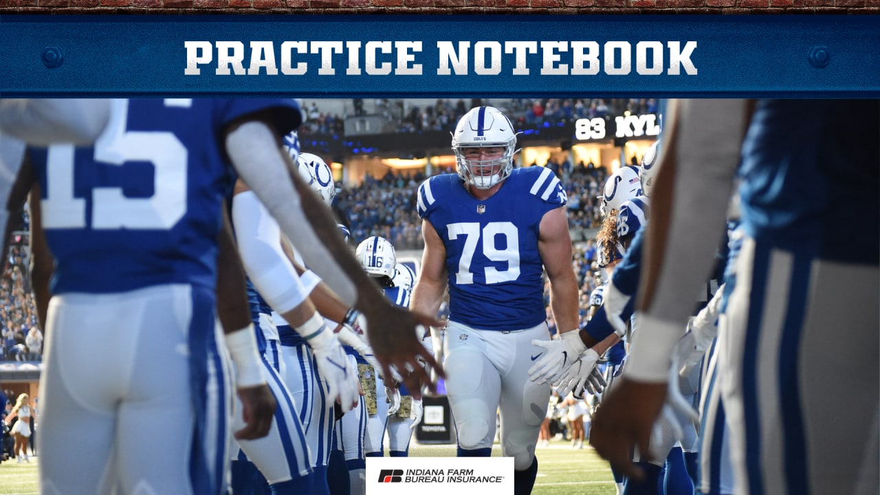 Practice Notebook: Jeff Saturday, Colts Expect Bernhard Raimann To Keep ...