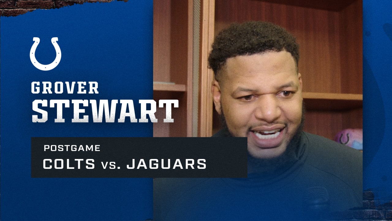Grover Stewart: Colts vs. Jaguars Postgame