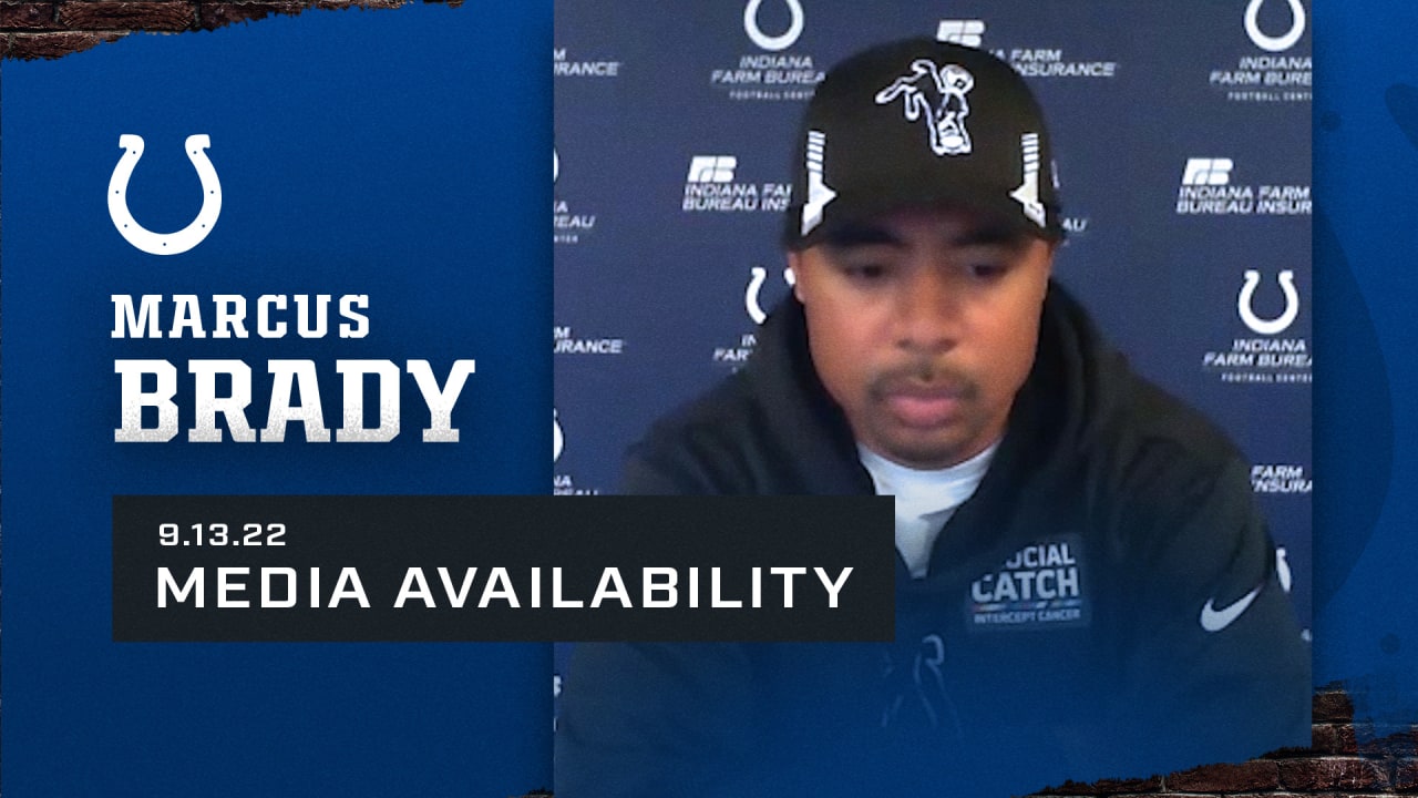 OC Marcus Brady: Colts at Jaguars, Week 2