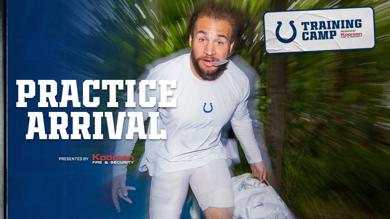 2023 Colts Training Camp: Practice Arrival, August 6