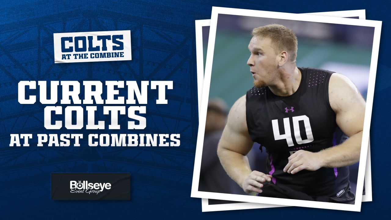 Current Colts at Past NFL Combines