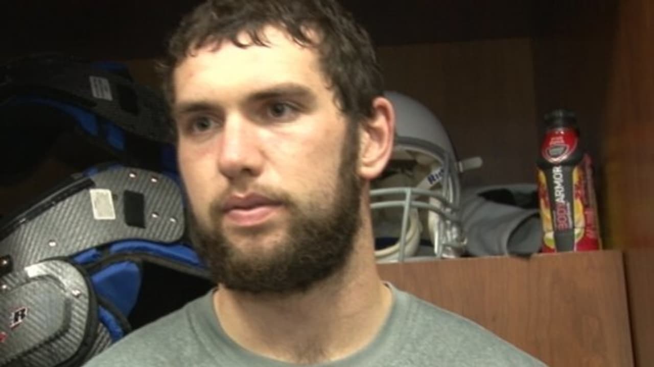 Andrew Luck: "Injuries are never an excuse."