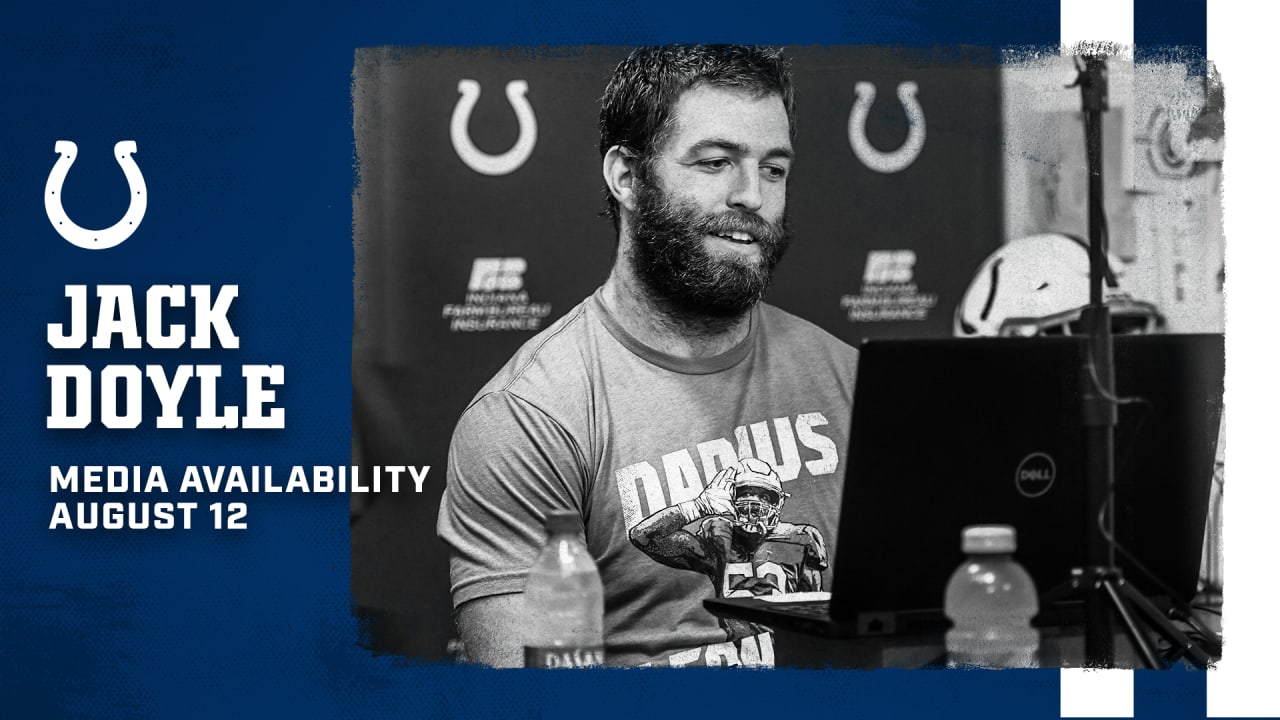 Colts tight end Jack Doyle on blocking for Jonathan Taylor and catching ...