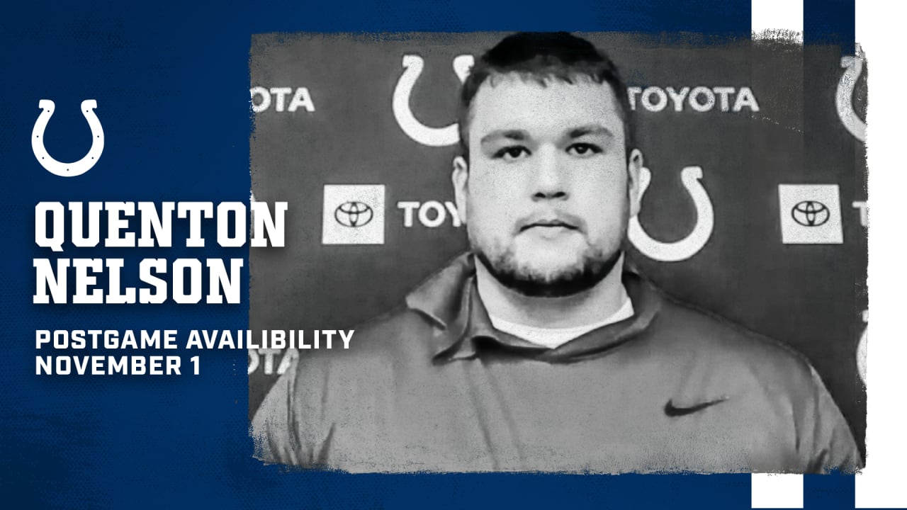 Colts OL Quenton Nelson on protecting Philip Rivers