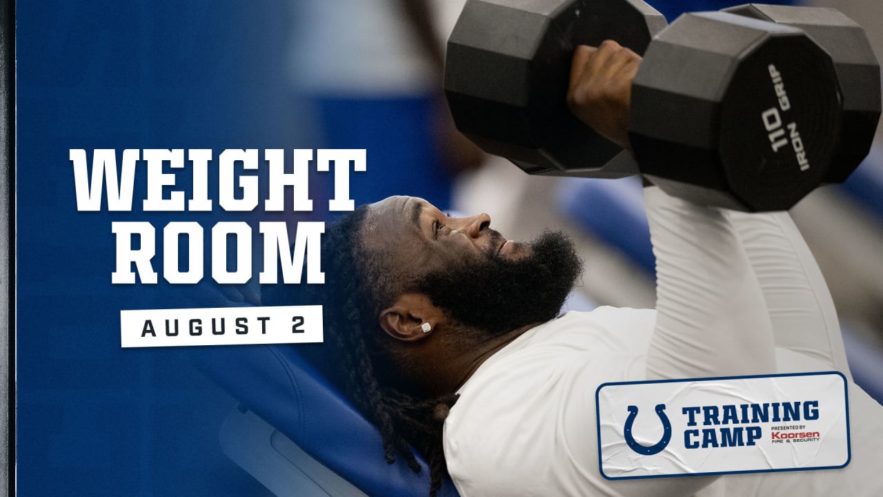 Weight Room: Training camp, August 2