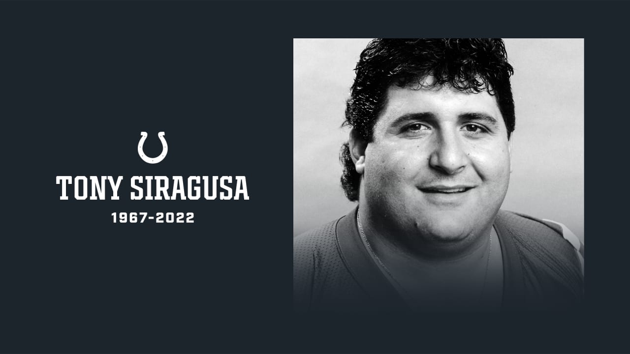 Former Colts Defensive Tackle Tony Siragusa Passes Away