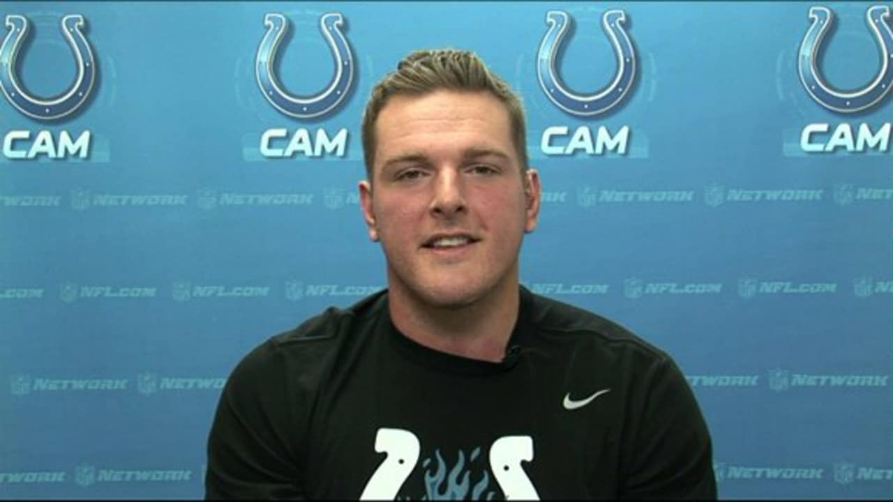 Indianapolis Colts punter Pat McAfee brings the laughs