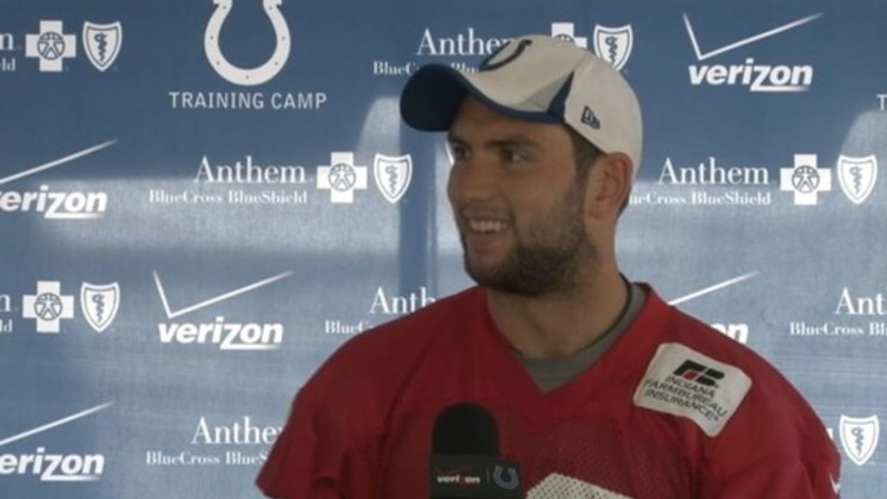 Andrew Luck: "Great walkthrough, great energy."