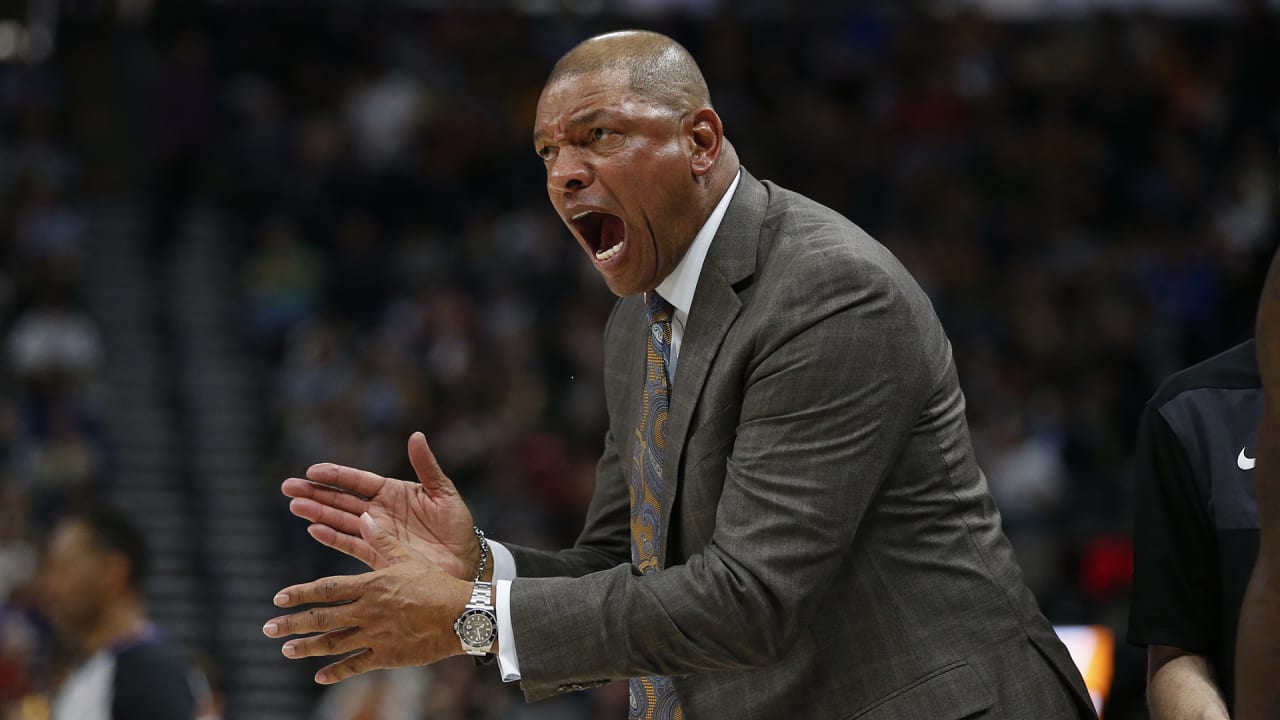 Clippers head coach Doc Rivers speaks with Colts about championship ...