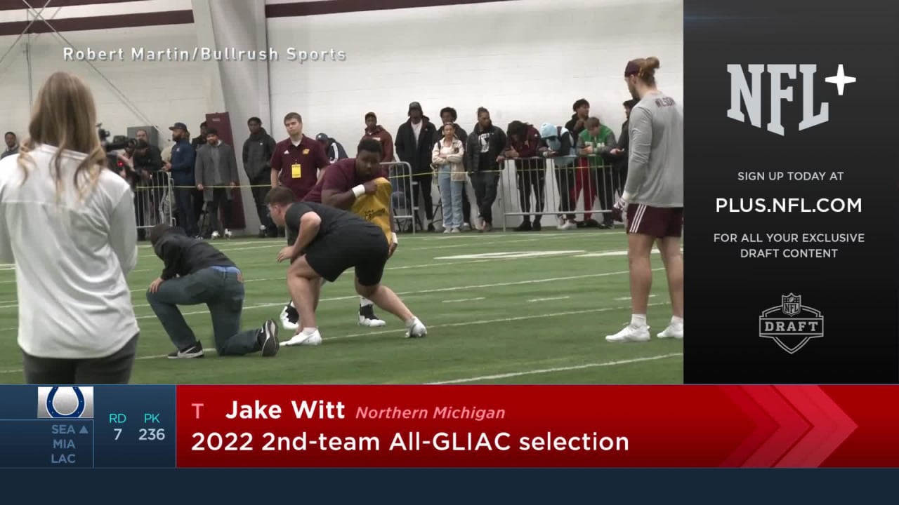 Colts select Jake Witt with No. 236 pick in 2023 draft