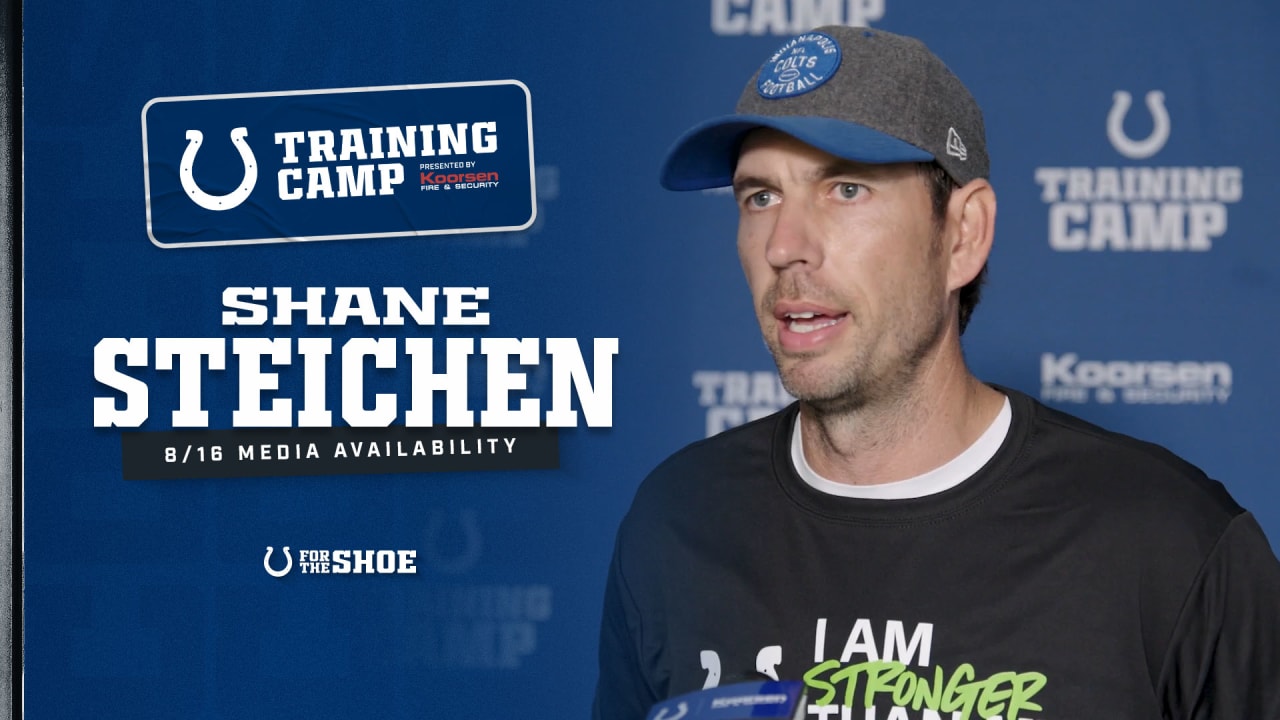 Shane Steichen: Training camp media availability, August 16