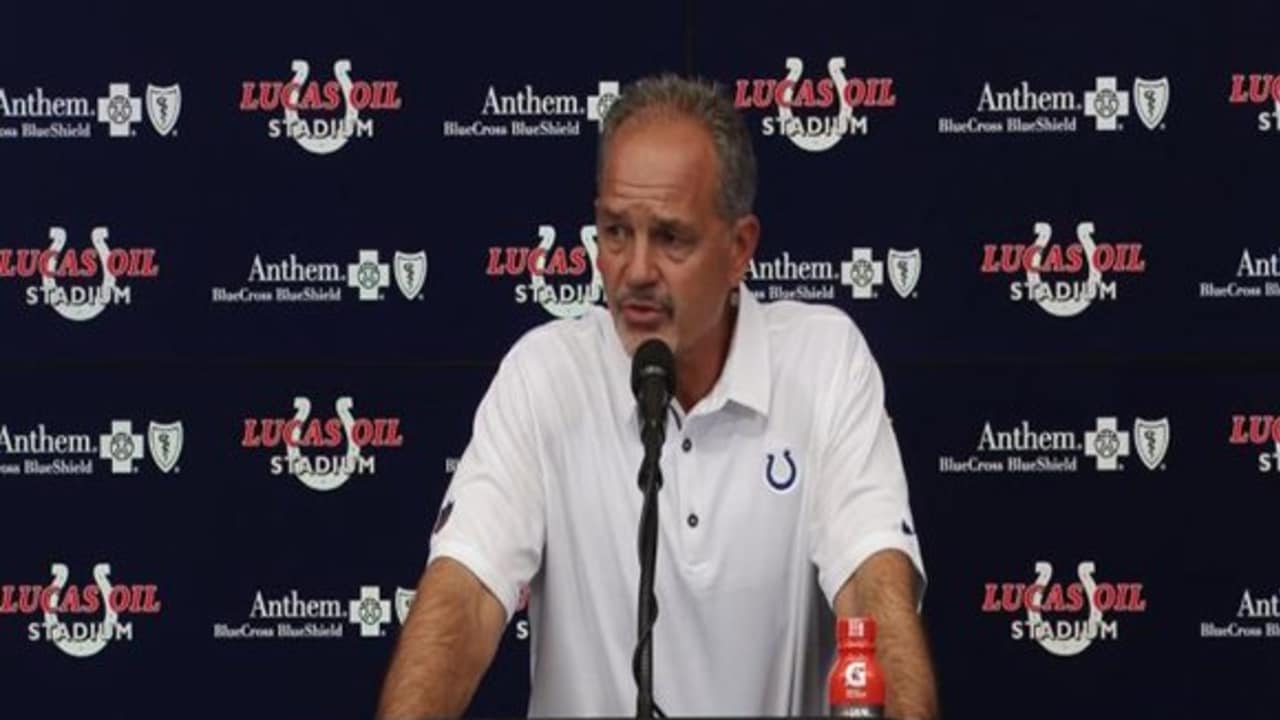 Coach Chuck Pagano Discusses Final Preseason Game