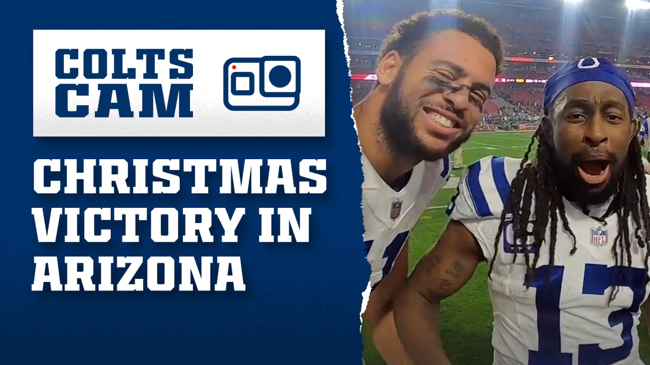 Colts Cam: Christmas Victory In Arizona