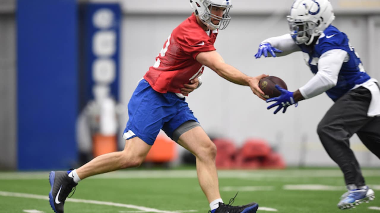 Andrew Luck Hits The Practice Field At Colts Minicamp
