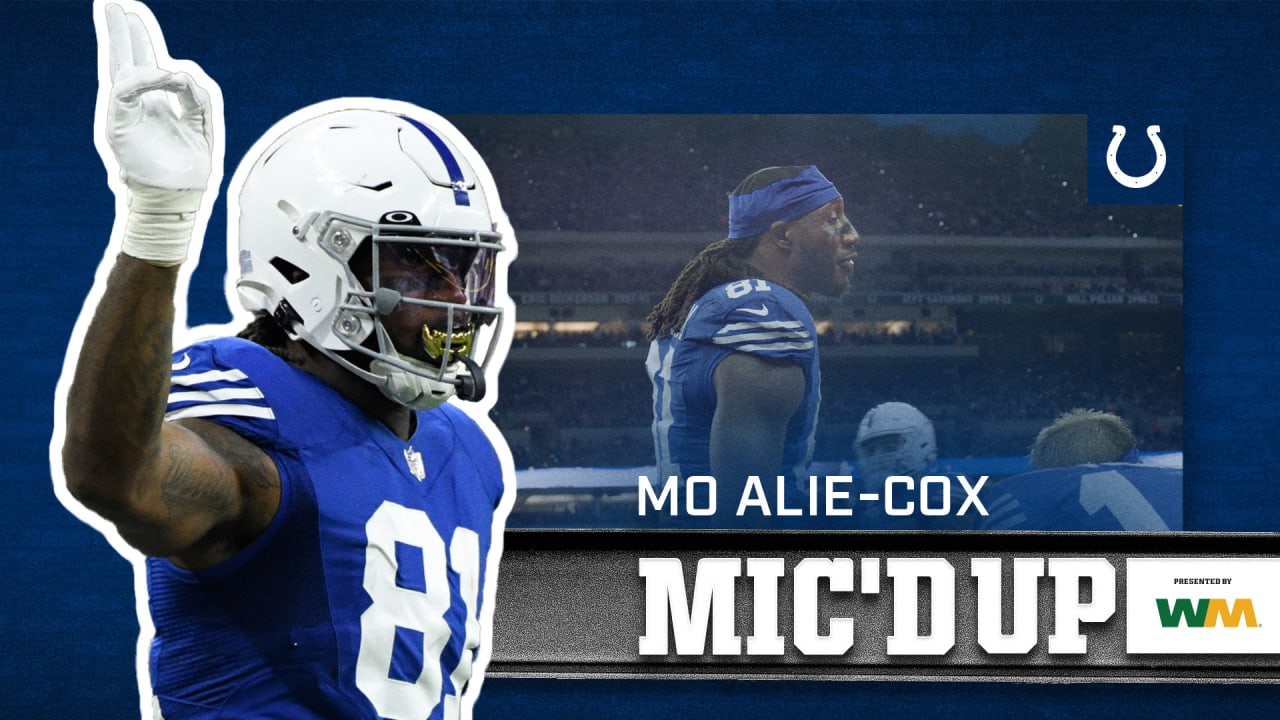 Mic'd Up: Mo Alie-Cox, Week 12 vs. Pittsburgh