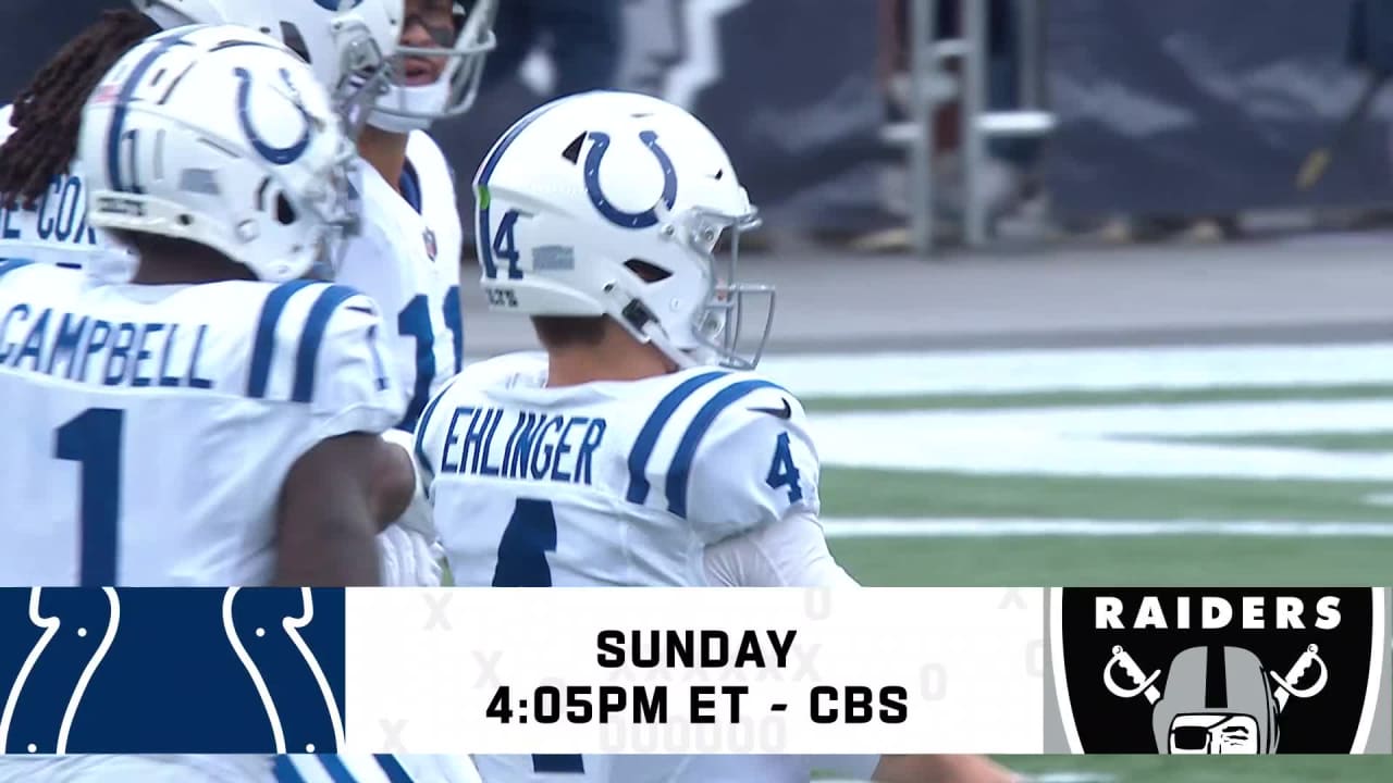 Colts vs. Raiders preview Week 10